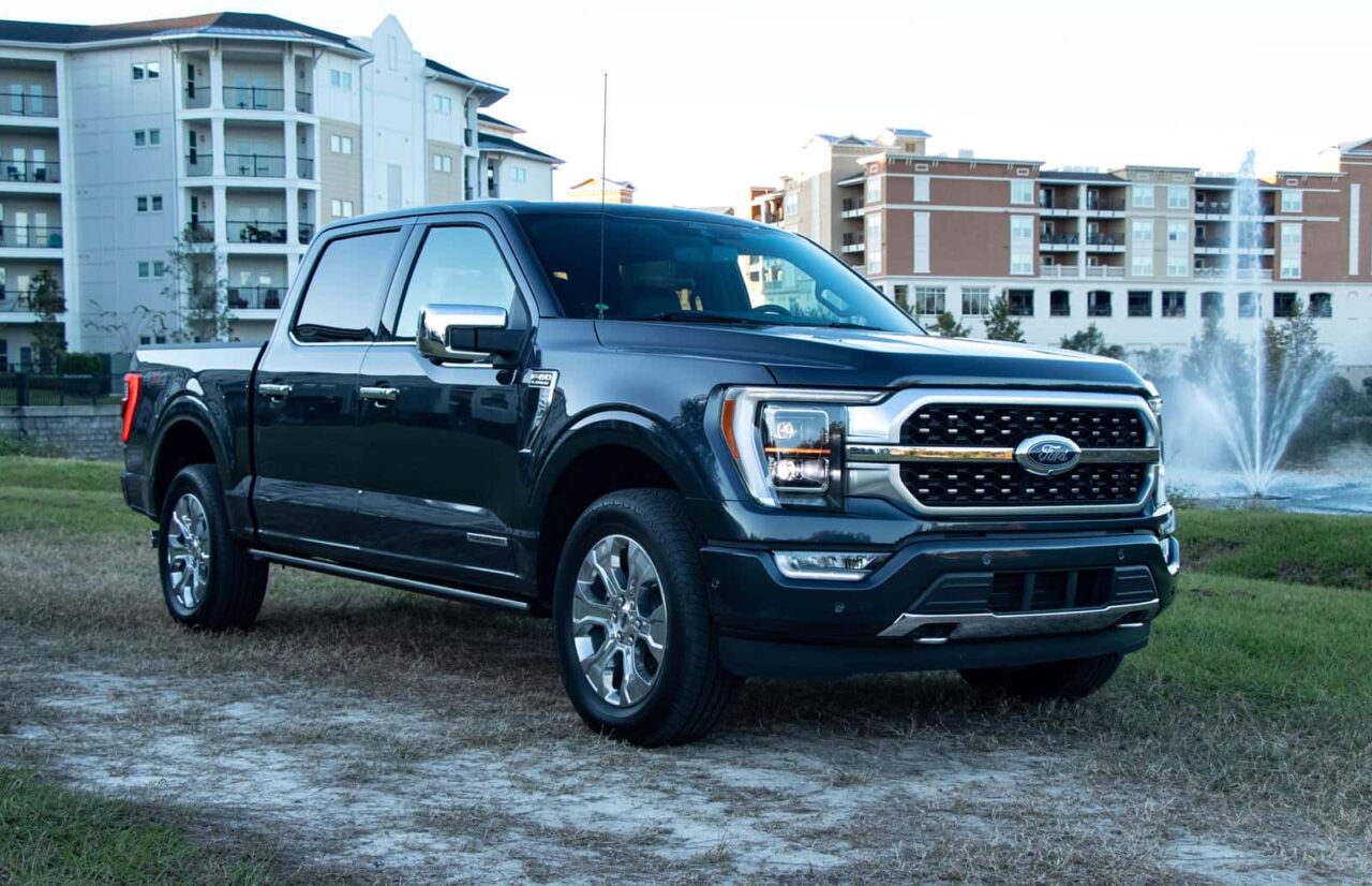 2022 Ford F-150 Platinum Bold Design Premium Truck Wallpaper ...