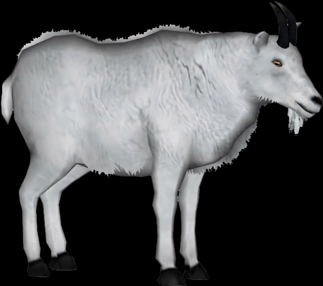 Majestic Mountain Goat 3D Wallpaper | Background FREE Download ...