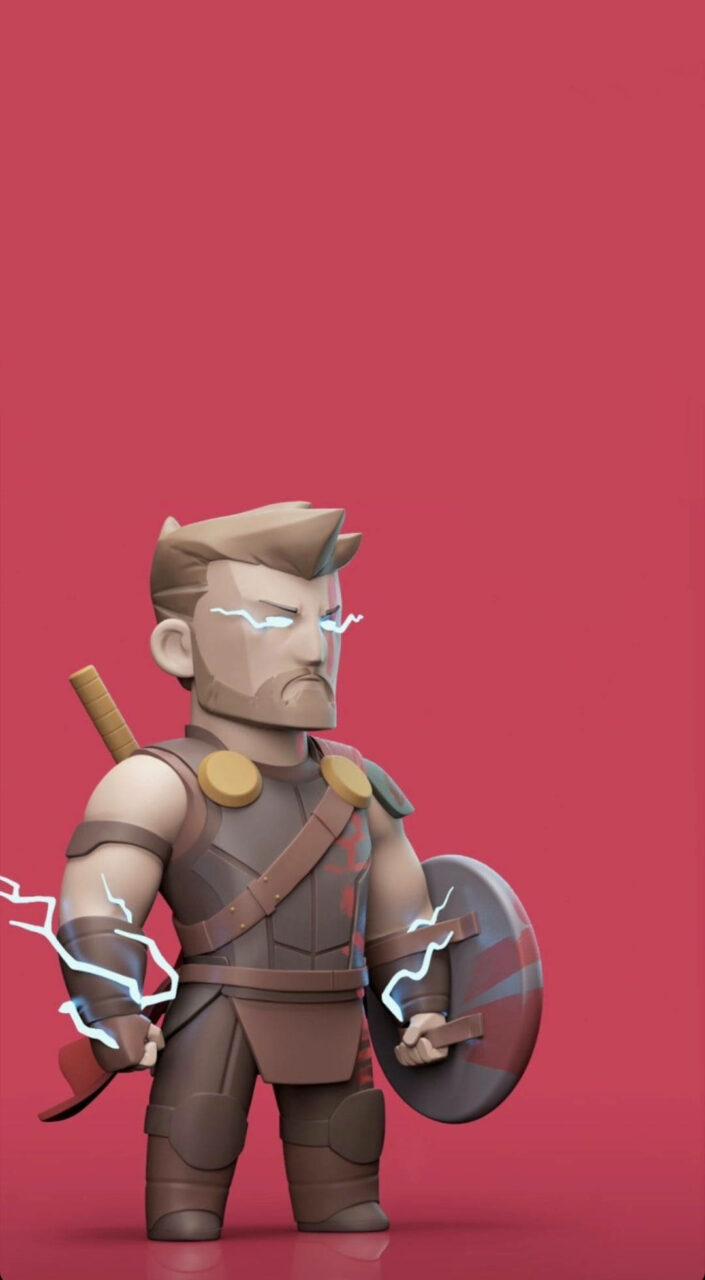 Mighty Thor 3D Marvel Hero Wallpaper | Background FREE Download ...