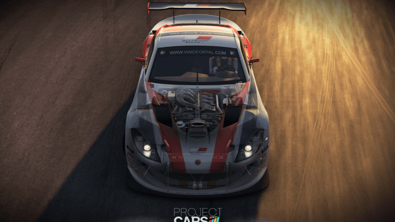 4K Grey Project Cars Racing Car Sunlit Track Wallpaper | Background ...