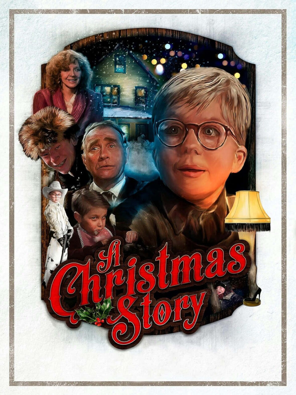 A Christmas Story Festive Scenes and Characters Wallpaper | Background ...