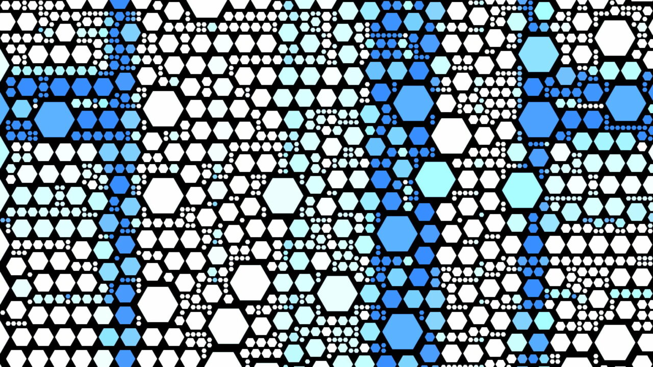 Blue Geometric Shapes on White Background Wallpaper | FREE Download ...
