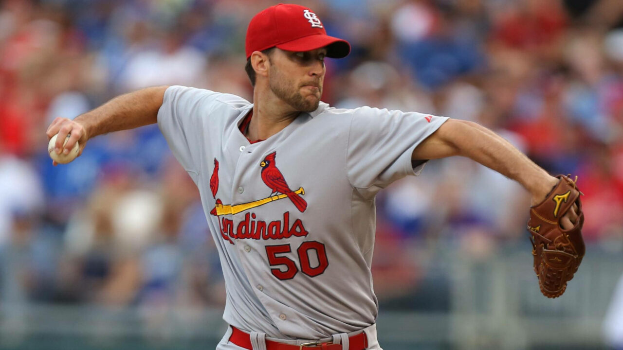 Adam Wainwright St Louis Cardinals Pitching Action Wallpaper ...