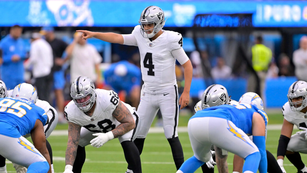 Aidan O'Connell Las Vegas Raiders NFL Quarterback Wallpaper ...