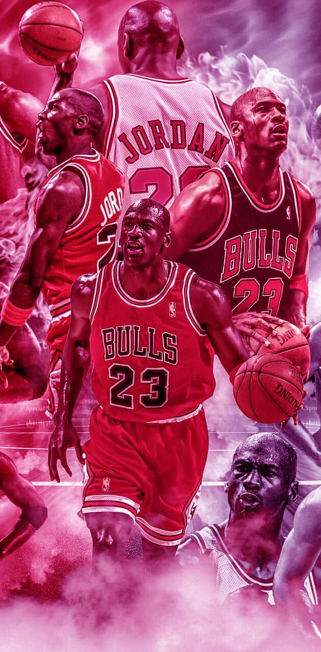 Legendary Michael Jordan Dunk Pose Wallpaper | Background FREE Download ...