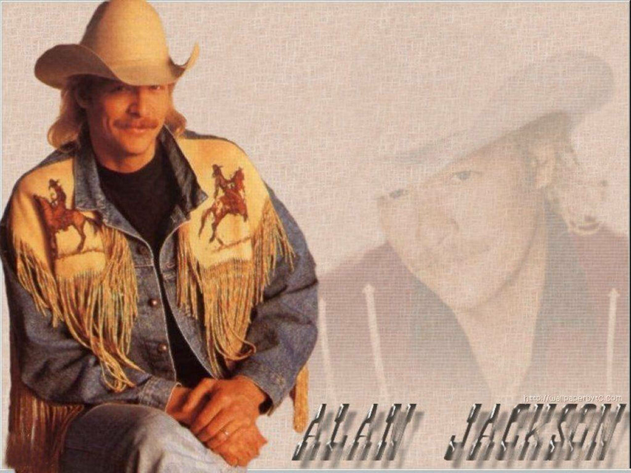 Alan Jackson Classic Cowboy Jacket Country Music Wallpaper | Background ...