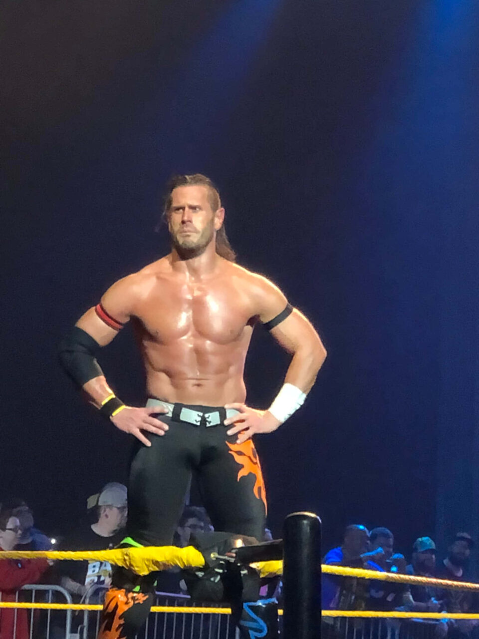 Alex Shelley Fierce Impact Wrestling Intense Presence Wallpaper ...