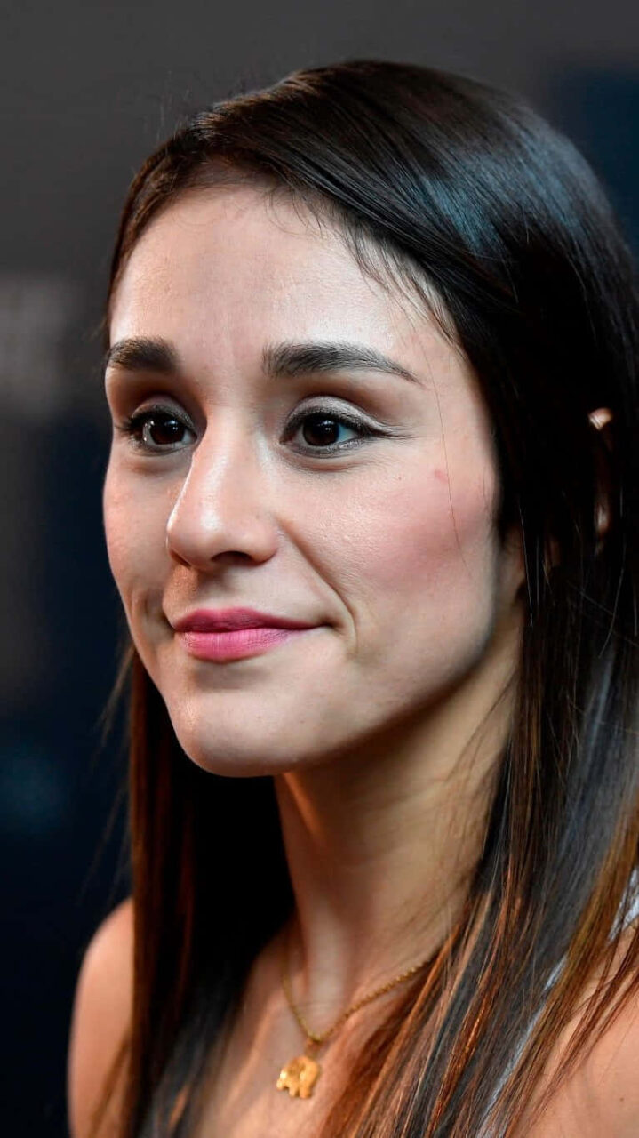 Alexa Grasso Confident Close-Up Natural Beauty Wallpaper | Background ...