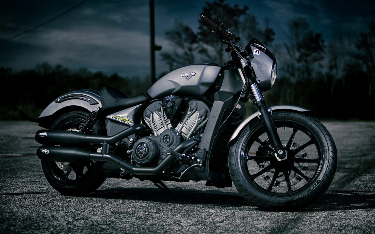 Sleek Victory Octane - American Motorcycle Wallpaper | Background FREE ...