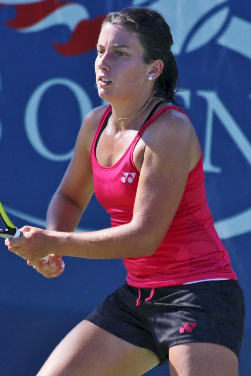 Anastasija Sevastova Intense Game Face Tennis Wallpaper | Background ...