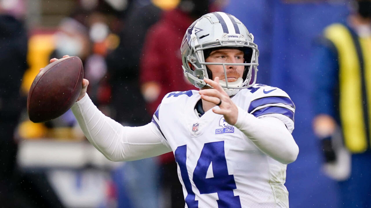 Andy Dalton Dallas Cowboys Quarterback Throwing Football Wallpaper ...