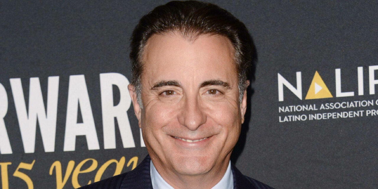 Andy Garcia Confident Pose in Classic Suit Red Carpet Wallpaper ...