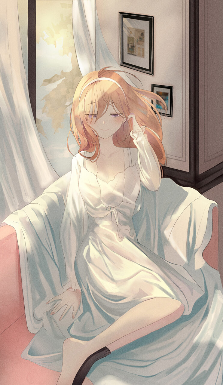 Morning Light Anime Girl Wallpaper | Background FREE Download - Vulplex.com