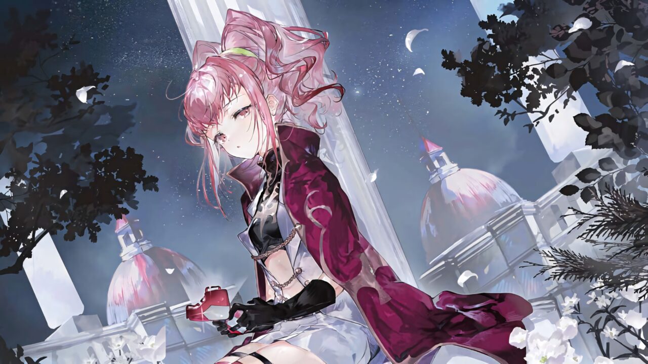 Anya Alstreim Knightmare Frame Night Cityscape Wallpaper | Background ...
