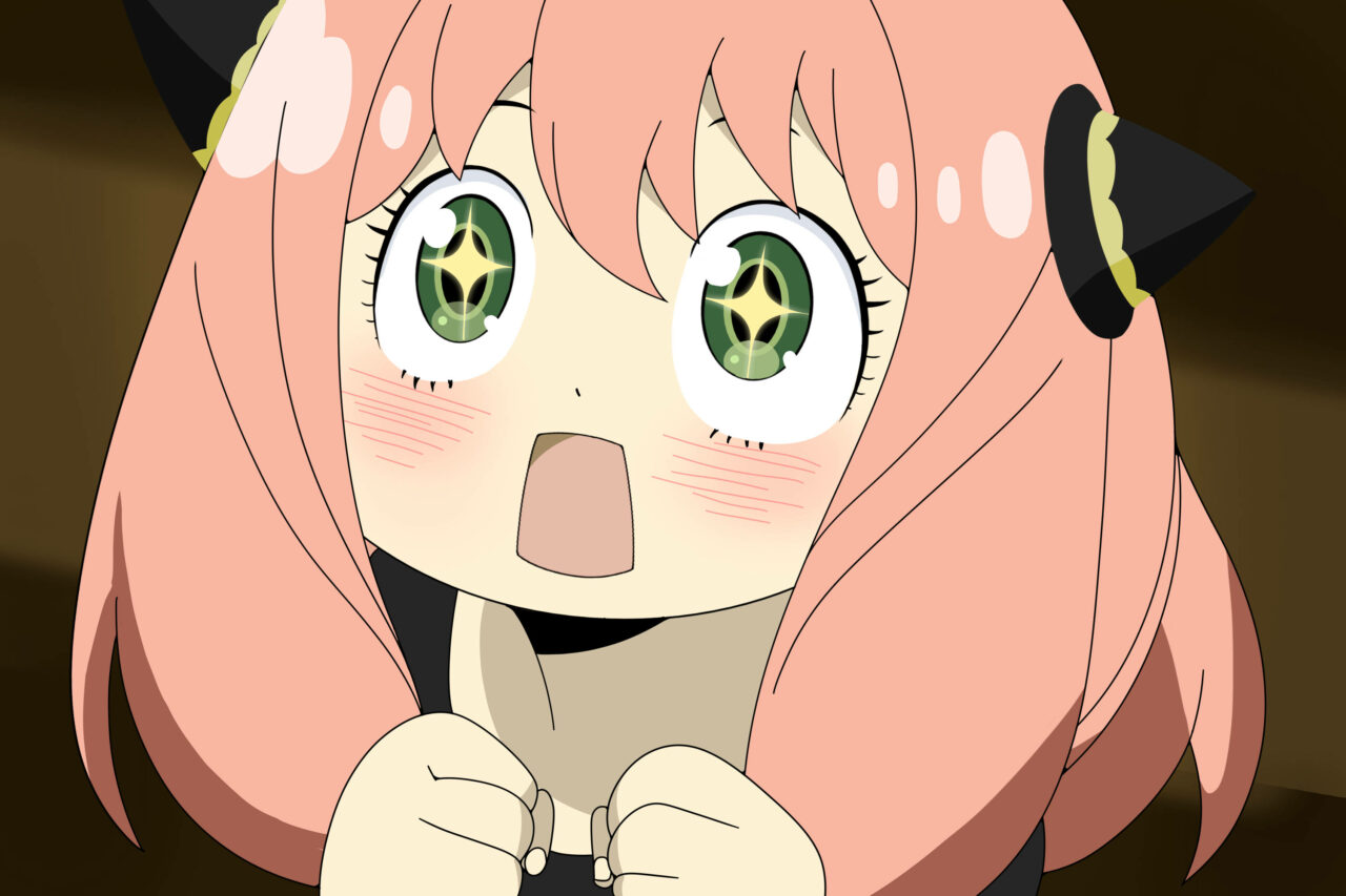 Anya Forger Excited Expression Spy X Family Wallpaper | Background FREE ...