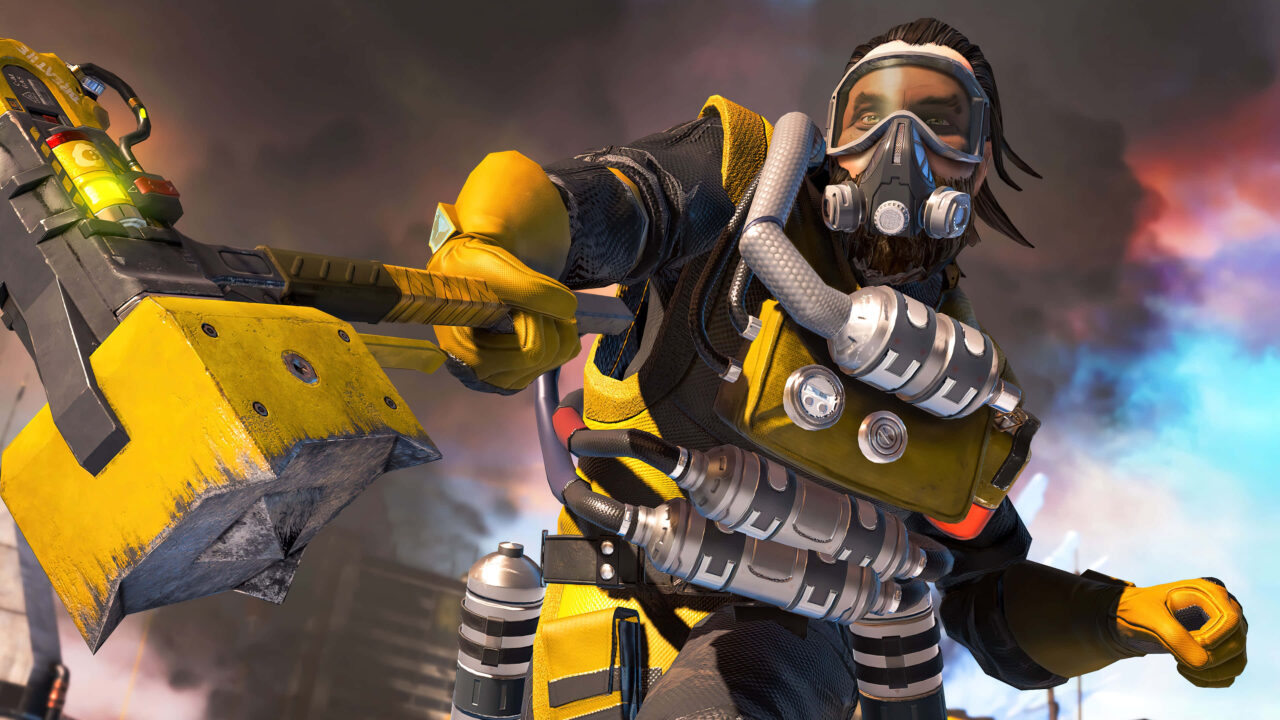 Apex Legends Bangalore Intense Combat Scene Wallpaper | Background FREE ...