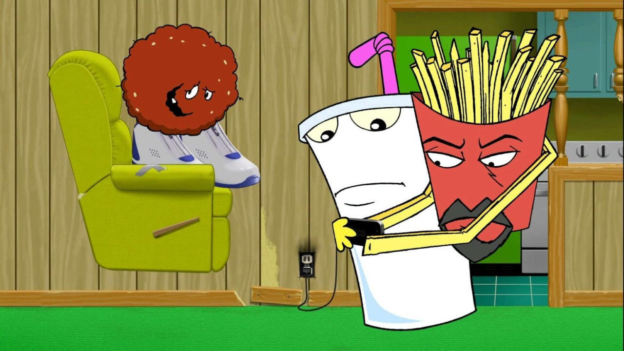 Aqua Teen Hunger Force Trio Relaxing Cartoon Wallpaper | Background ...