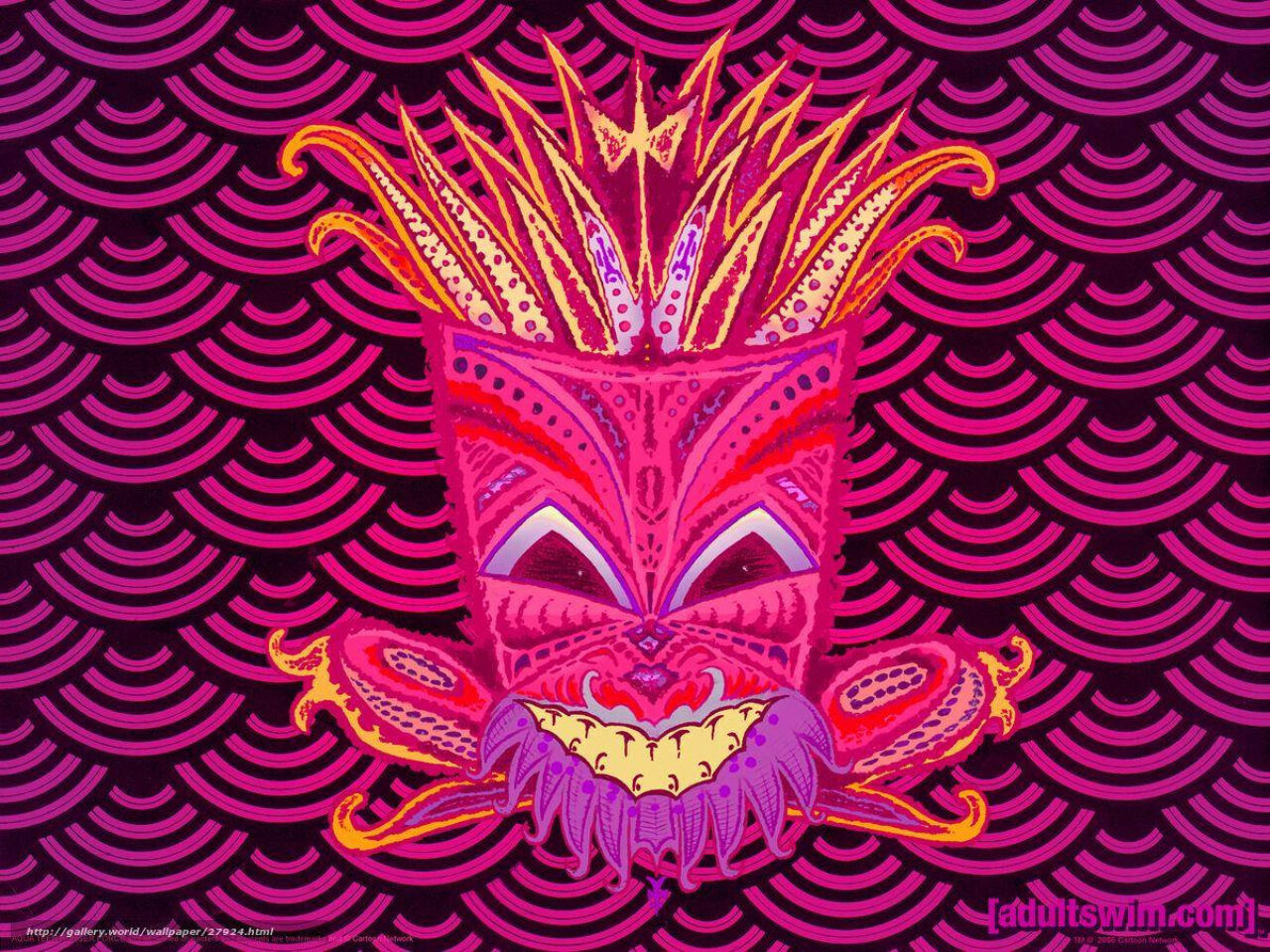 Trippy Frylock Aqua Teen Hunger Force Psychedelic Wallpaper ...