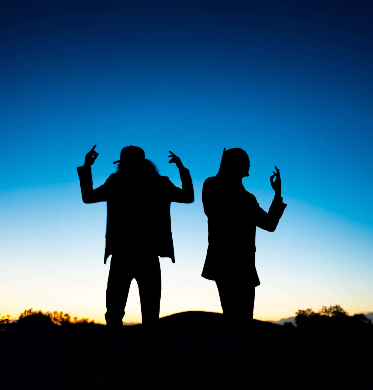 BabyTron Silhouette Blue Sunset Vibe Wallpaper | Background FREE ...