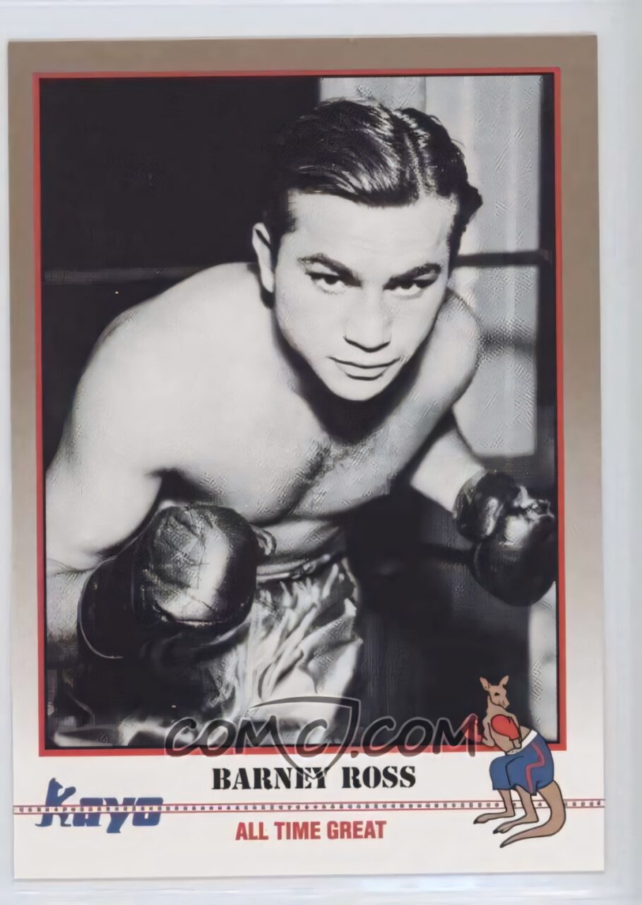 Barney Ross Legendary Boxer Classic Fighting Stance Wallpaper ...