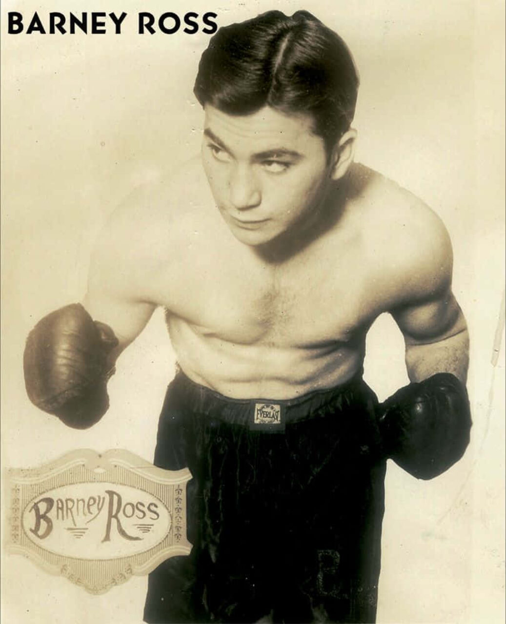 Vintage Barney Ross Classic Boxing Stance Wallpaper | Background FREE ...