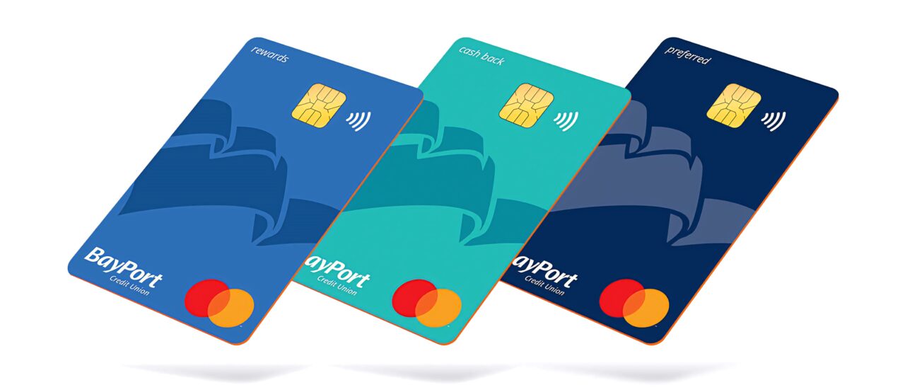 BayPort Credit Cards Blue Teal Navy Minimalist Wallpaper | Background ...