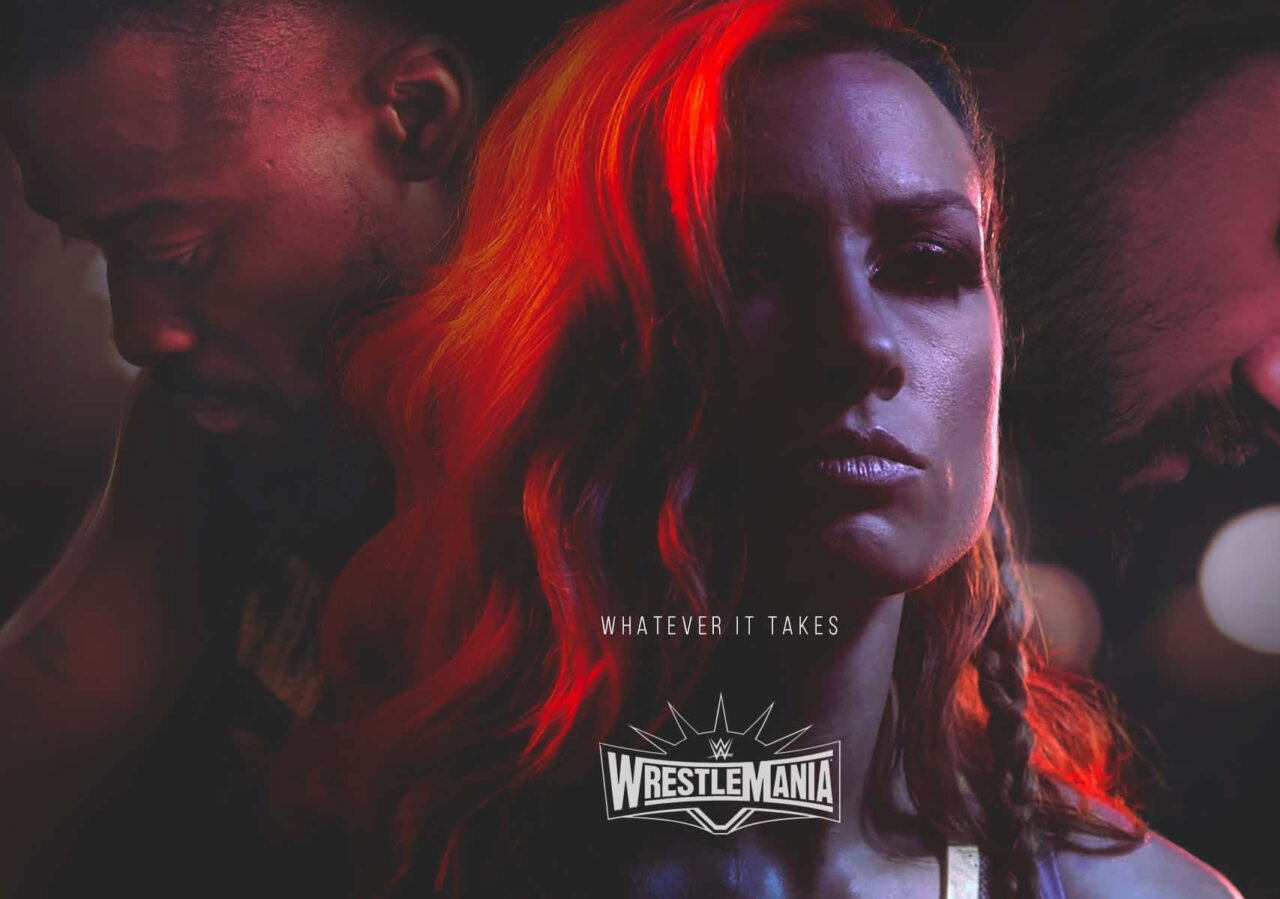 Becky Lynch WrestleMania Poster Fierce WWE Wallpaper | Background FREE ...
