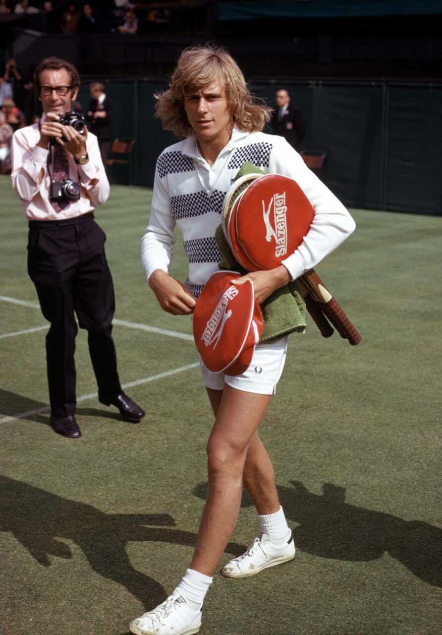 Björn Borg French Open Tennis Legend Grass Court Wallpaper | Background ...