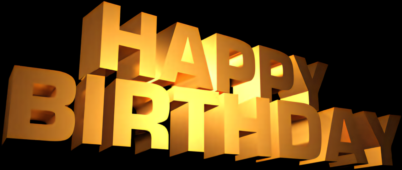 Bold Golden Birthday Celebration Wallpaper | Background FREE Download ...