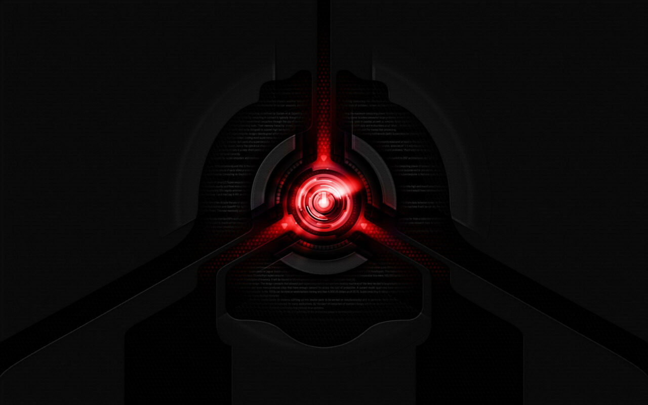 Modern Robotic Red Black Wallpaper | Background FREE Download - Vulplex.com