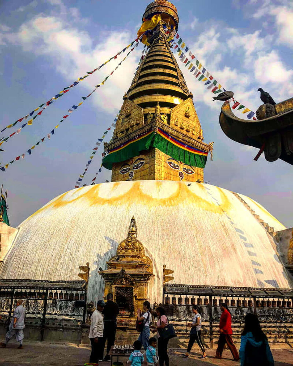 Boudhanath Stupa Kathmandu Spiritual Essence Wallpaper | Background ...
