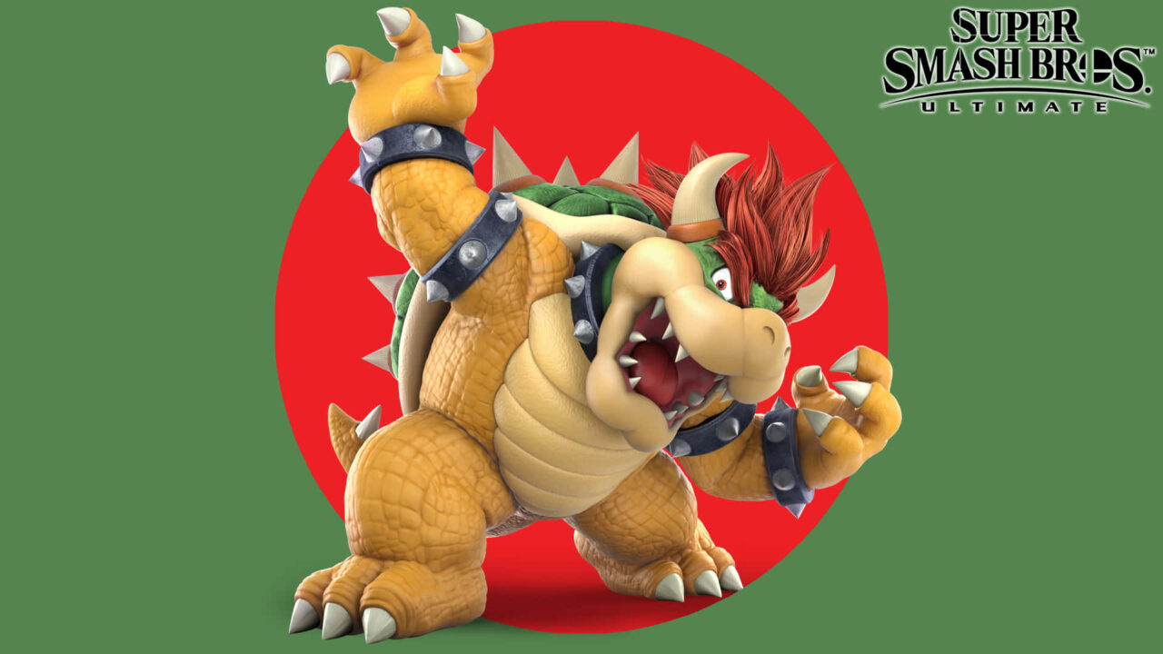 Bowser Super Smash Bros Ultimate Fierce Stance Wallpaper | Background ...