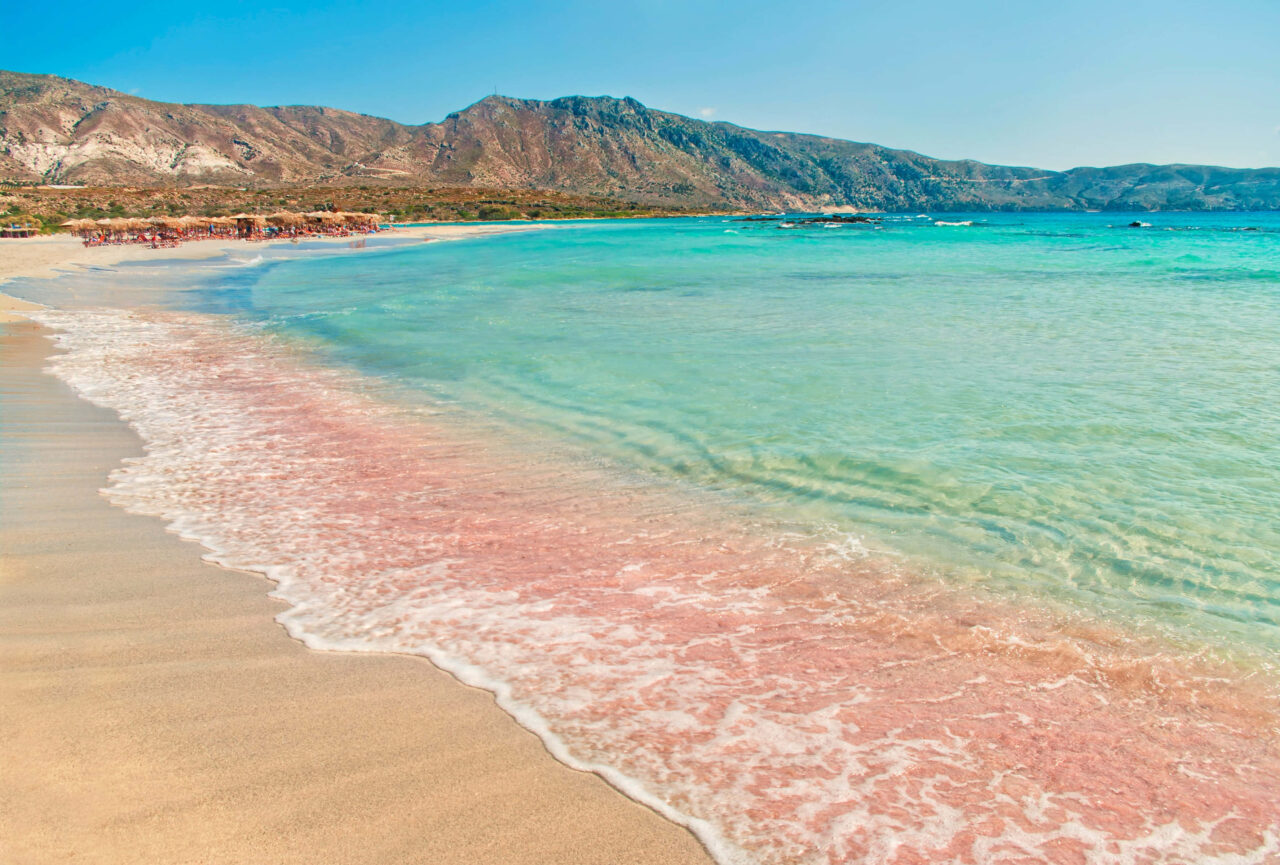 Paradise Pink Sand Beach Wallpaper | Background FREE Download - Vulplex.com
