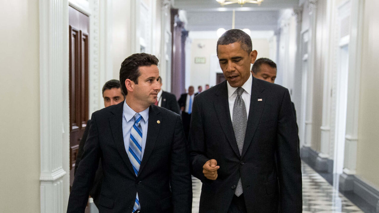 Brian Schatz and Barack Obama Leadership Walk Wallpaper | Background ...