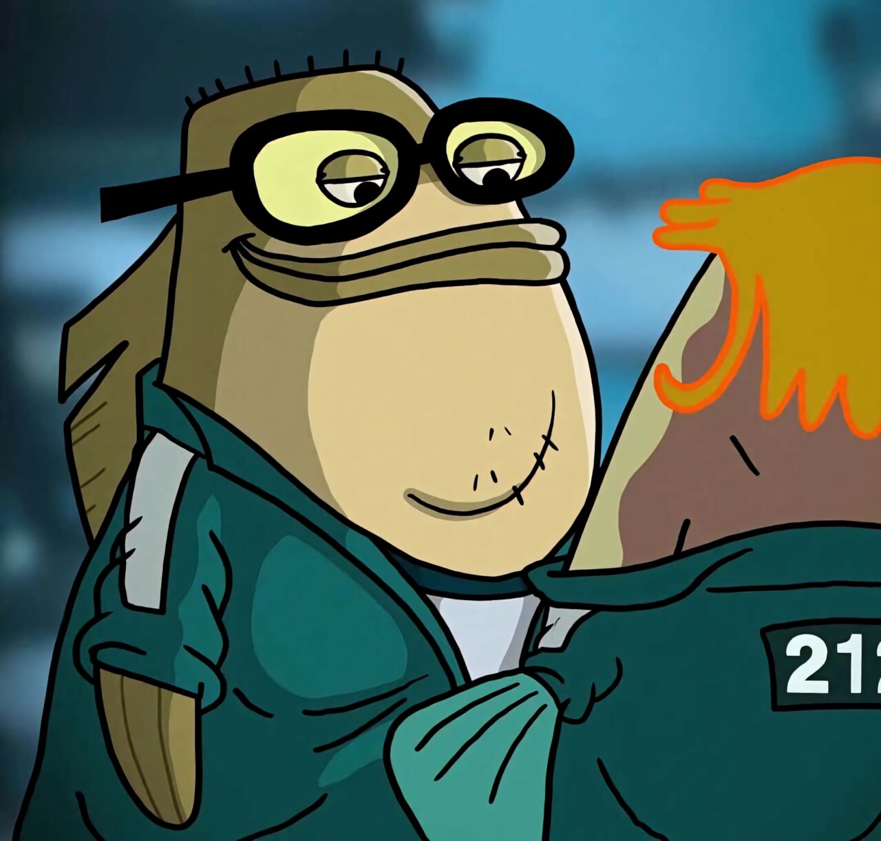 Bubble Bass Vibrant Cartoon Character Wallpaper | Background FREE ...