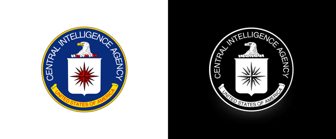 CIA Logo Dual Style Eagle Compass Rose Wallpaper | Background FREE ...