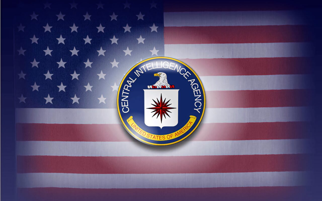 CIA Logo on US Flag Patriotic Intelligence Wallpaper | Background FREE ...