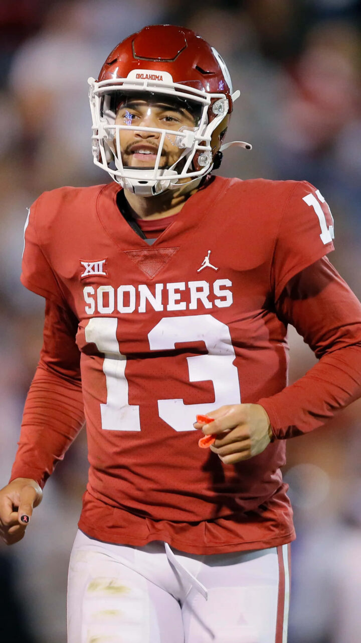 Caleb Williams Oklahoma Sooners QB Dynamic Football Wallpaper ...