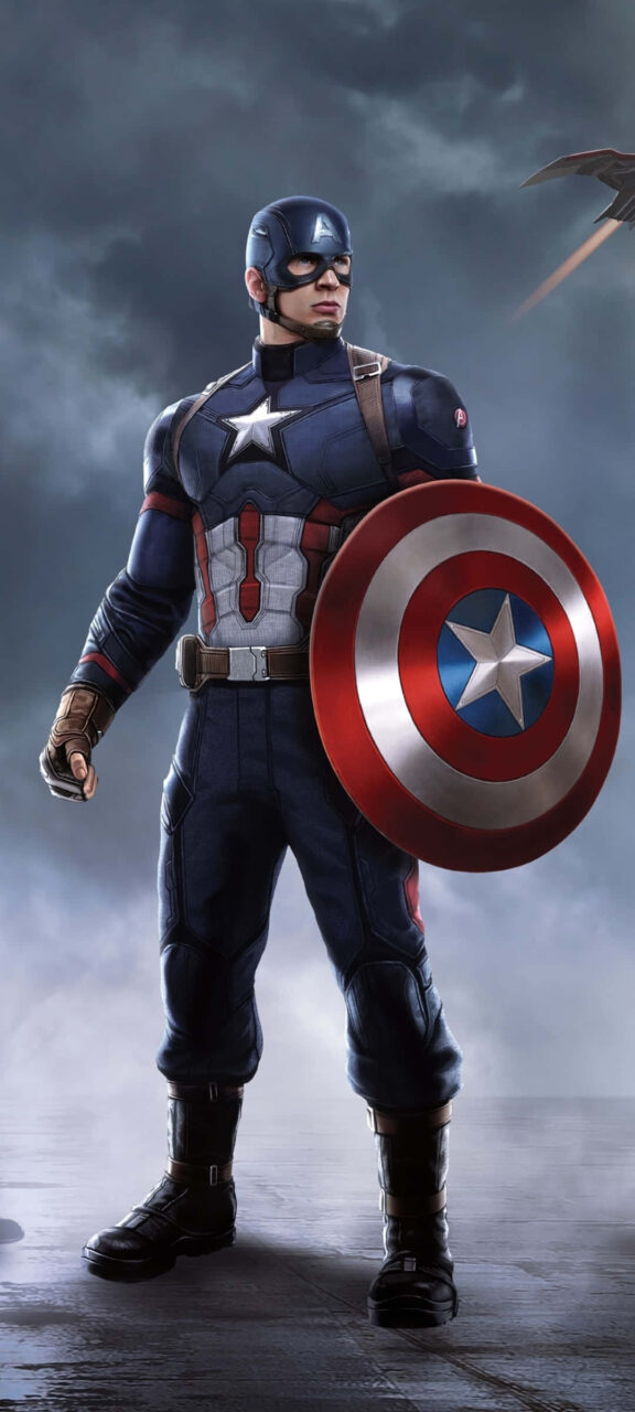 Captain America defending justice in Avengers Age of Ultron Wallpaper ...