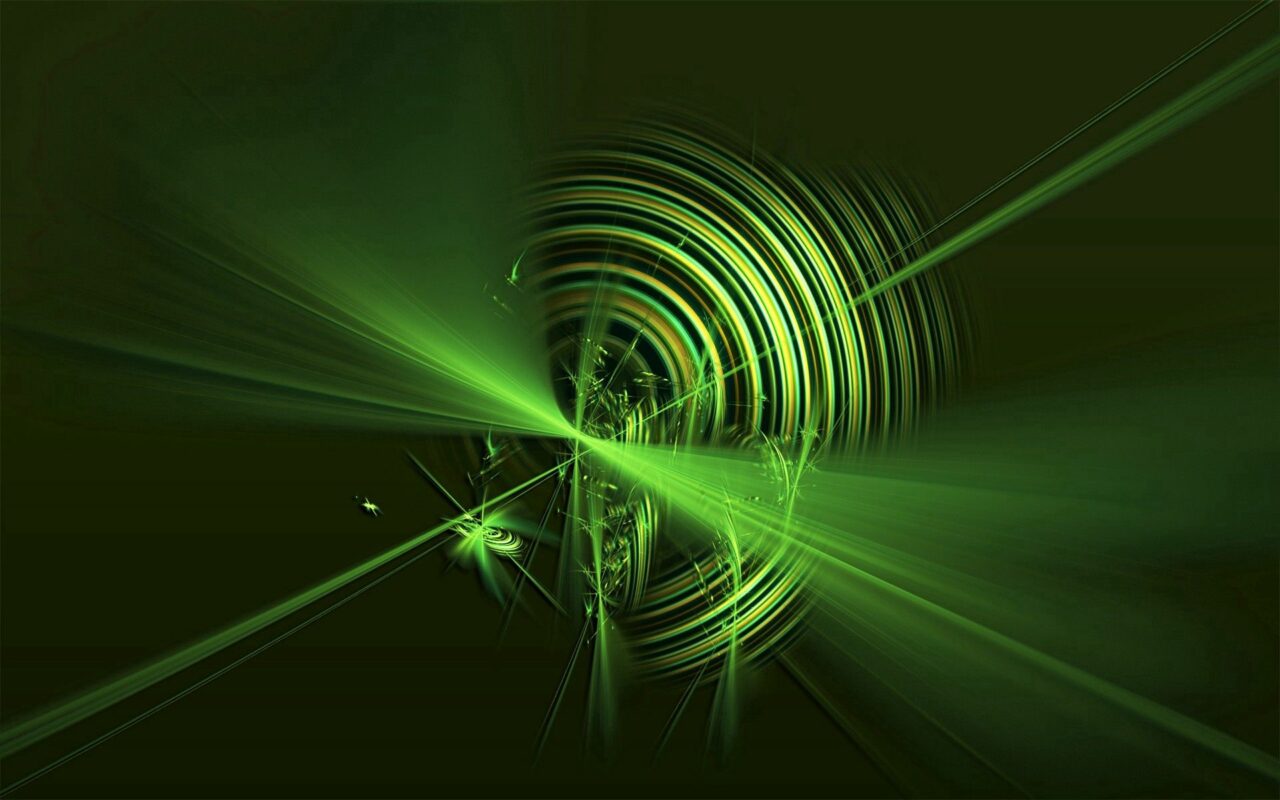 Dynamic Green Light Explosion Wallpaper | Background FREE Download ...