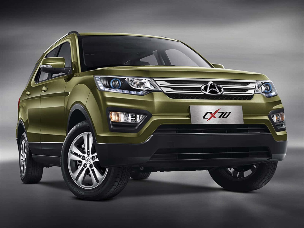 Changan CX70 Metallic Olive Green SUV Modern Design Wallpaper ...