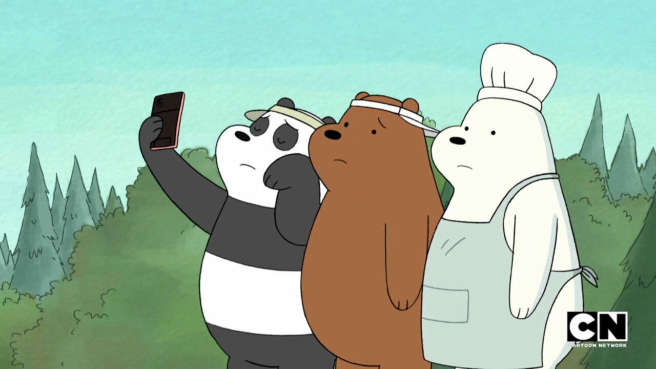 Lively We Bare Bears Cartoon Characters Wallpaper | Background FREE ...