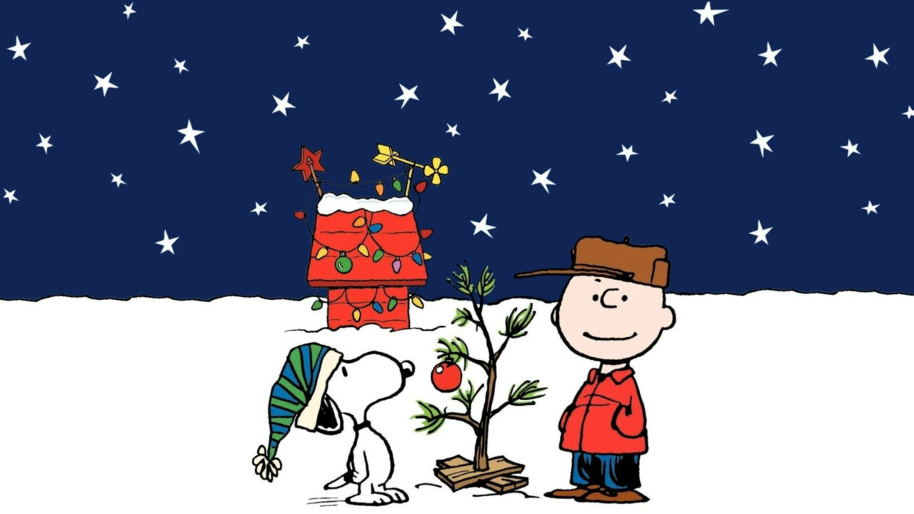 Winter Wonderland Cartoon Duo Wallpaper | Background FREE Download ...