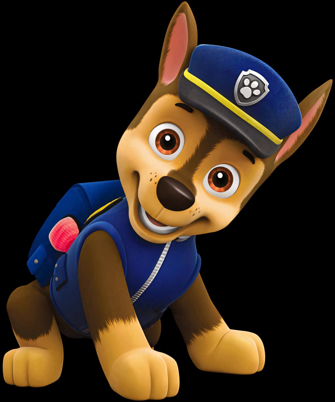Chase Paw Patrol Police Pup Vibrant Kids Wallpaper | Background FREE ...