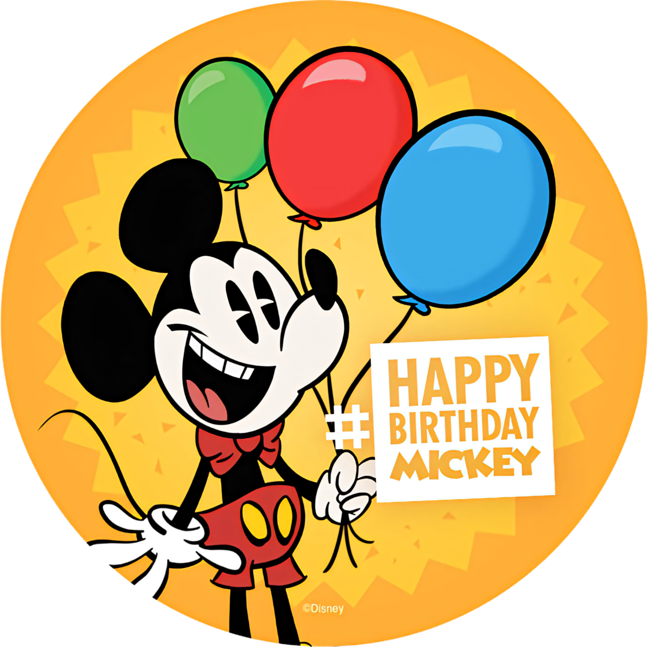 Mickey Mouse Birthday Celebration Wallpaper | Background FREE Download ...