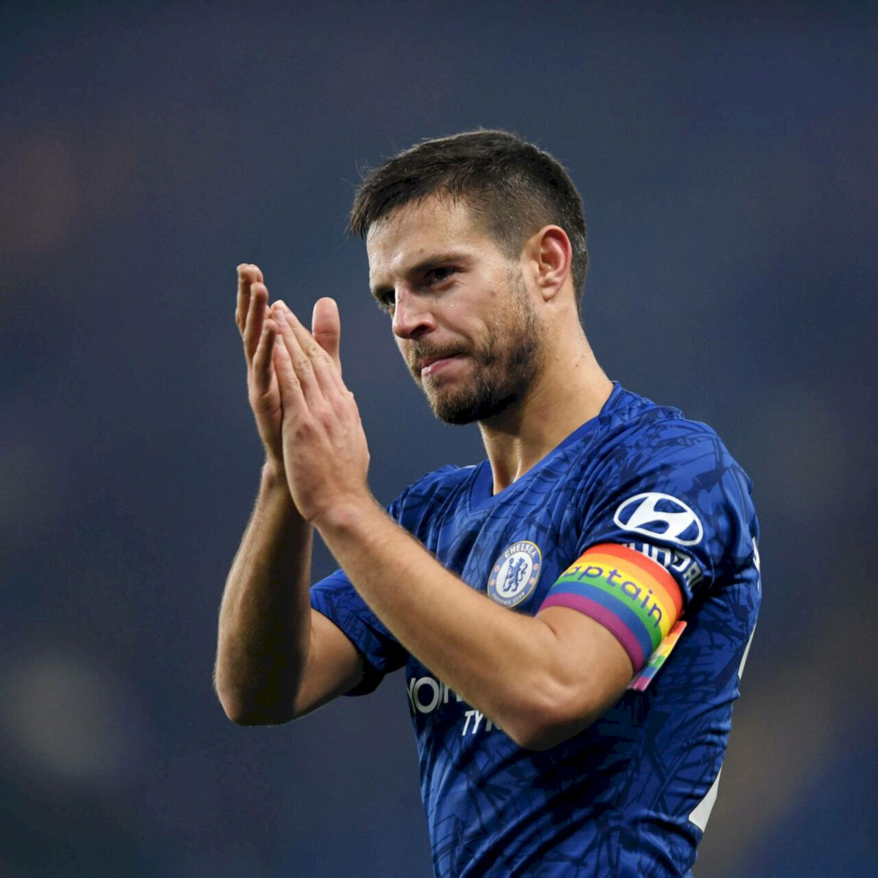 Chelsea’s César Azpilicueta Rainbow Armband Applause Wallpaper ...