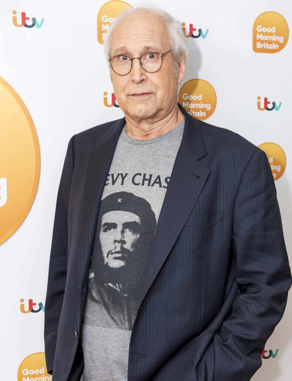 Chevy Chase Stylish Navy Blazer Che Guevara ITV Wallpaper | Background ...