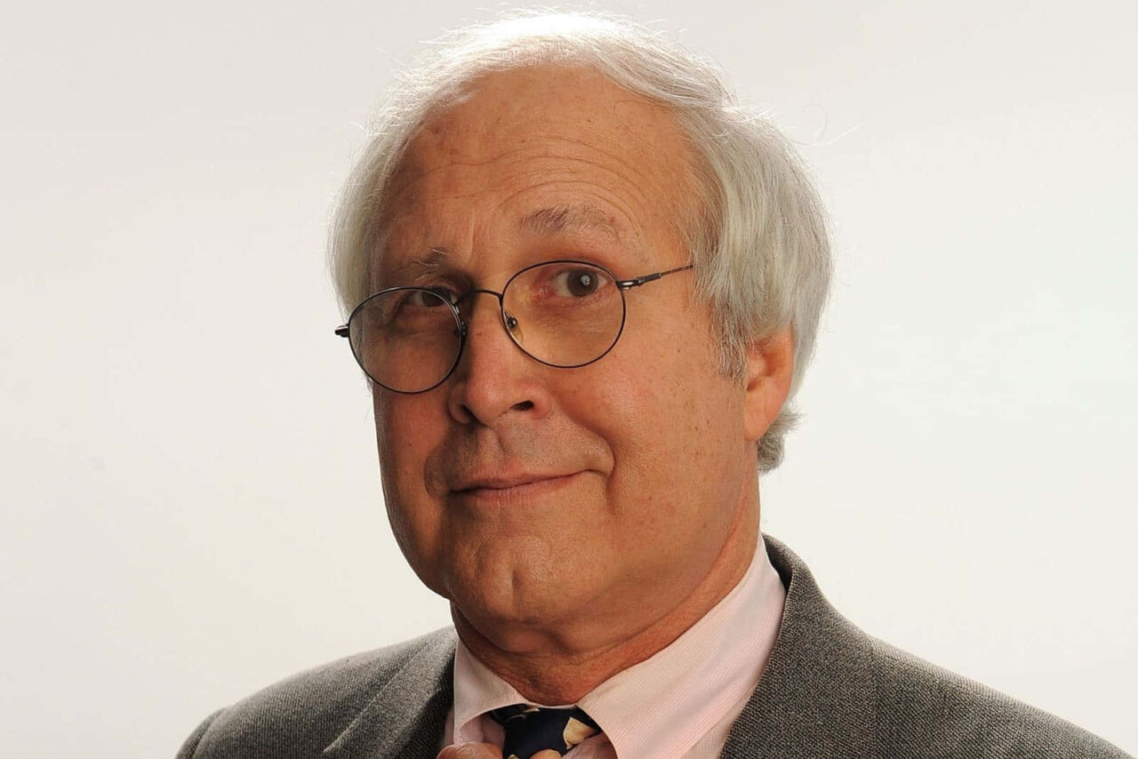 Chevy Chase Classic Portrait Grey Suit Comedic Personality Wallpaper ...