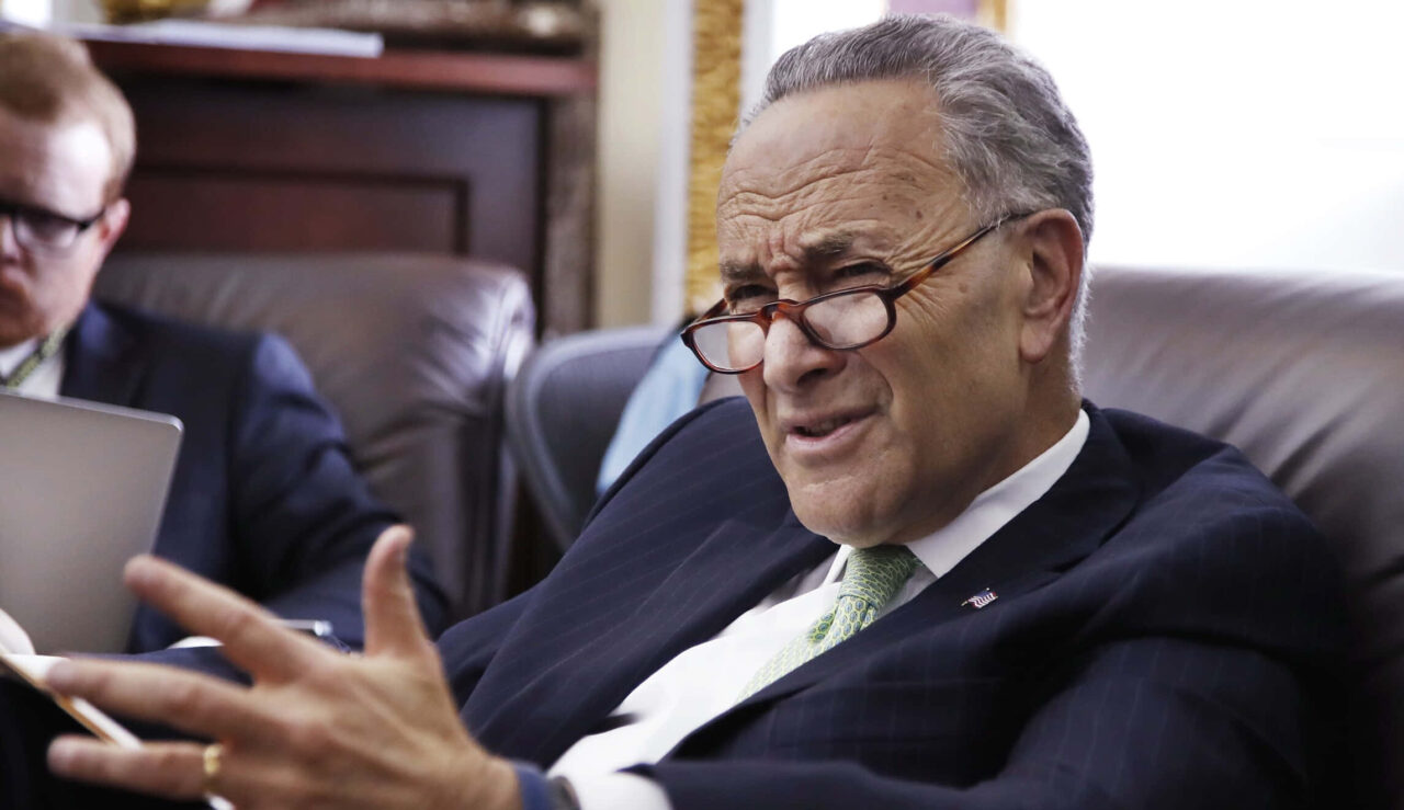 Chuck Schumer Candid Office Portrait Political Wallpaper | Background ...