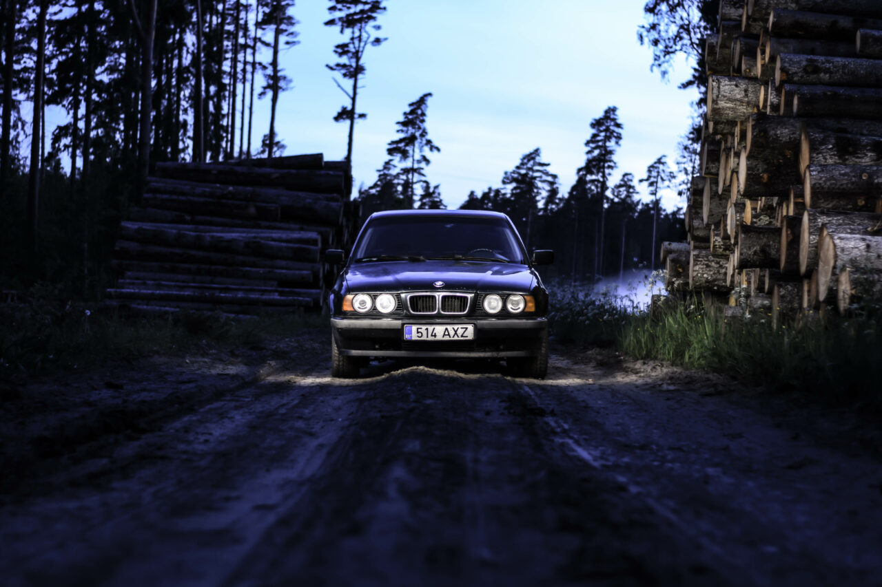 Mysterious BMW E34 Adventure Wallpaper | Background FREE Download ...